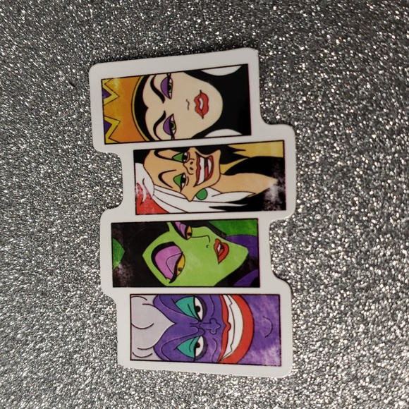 Disney | Design | Disney Villian Waterproof Sticker | Poshmark
